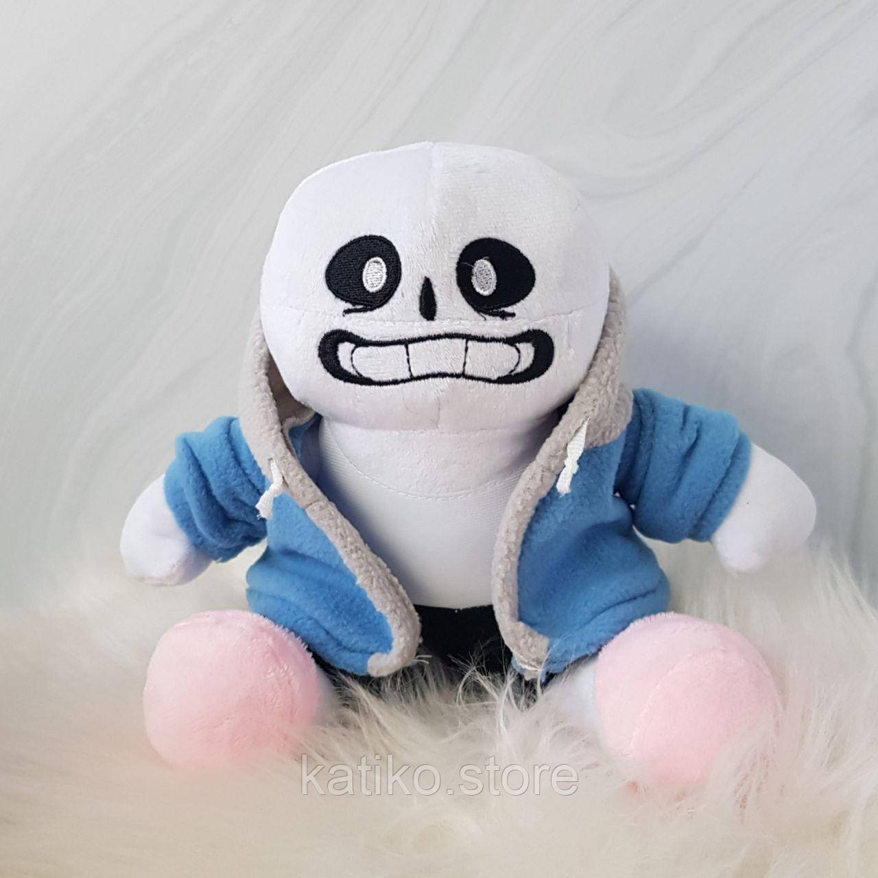 М'яка іграшка Санс із гри Андертейл, 20 см, Undertale, Sans (ID ...
