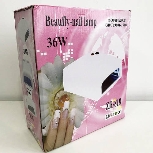 Лампа для нігтів з інтелектуальним таймером ZH-818, Манікюрна лед лампа ...