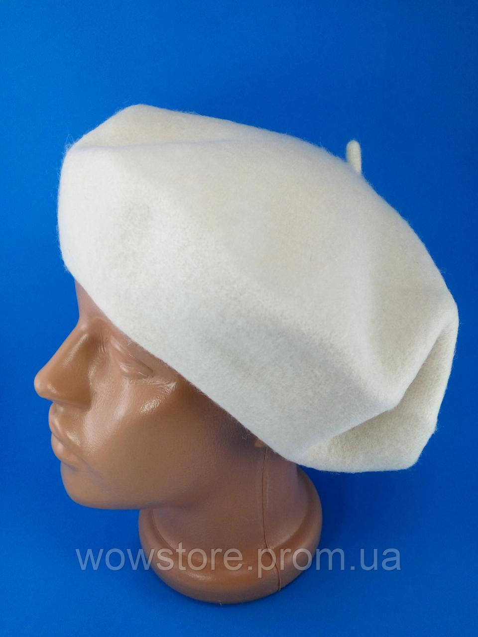 Берет женский шерстяной теплый беретик фетровый без ножки Женские шапки ...