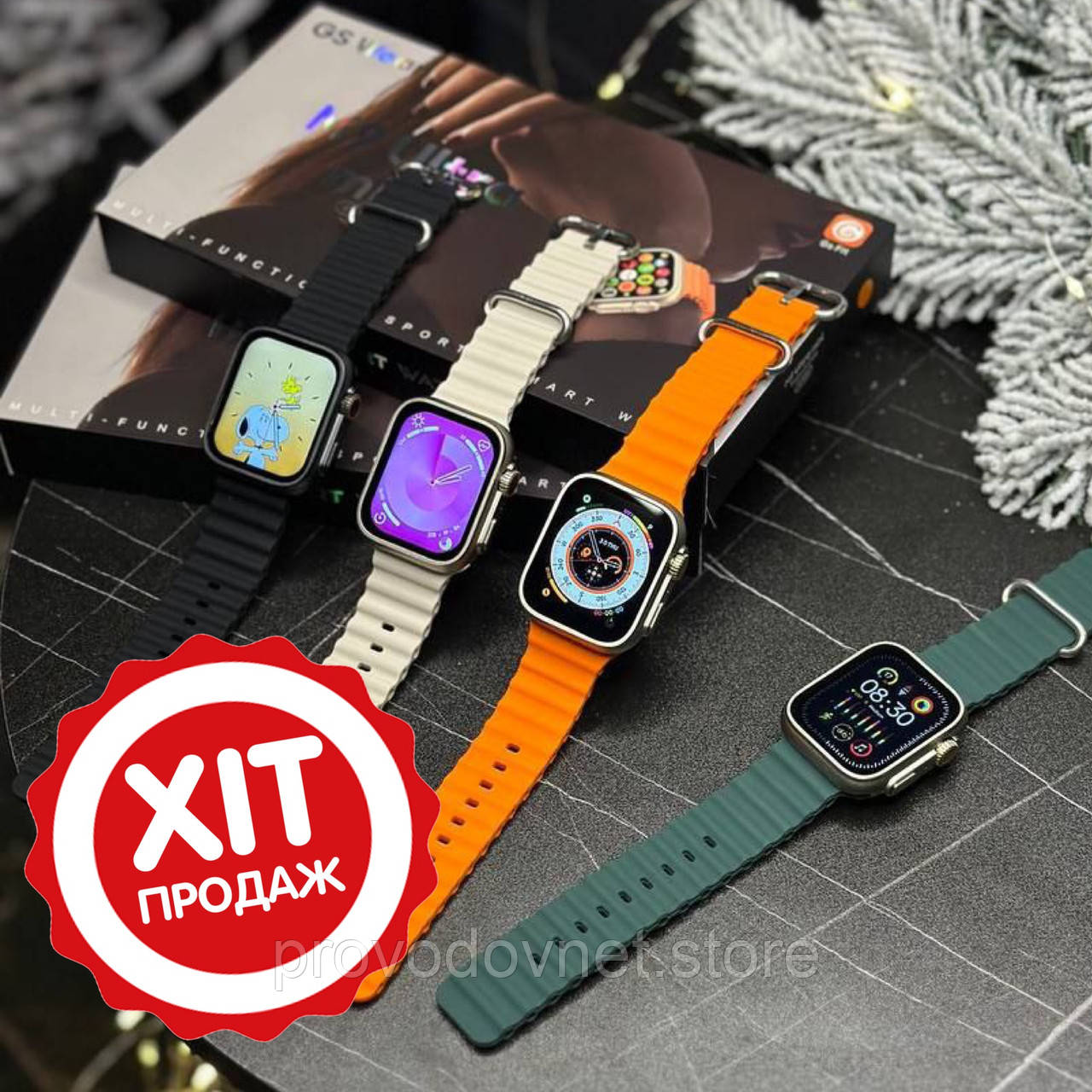 Хит 2024! Apple Watch Ultra 2 - 41 мм смарт часы Премиум качества 41mm ...