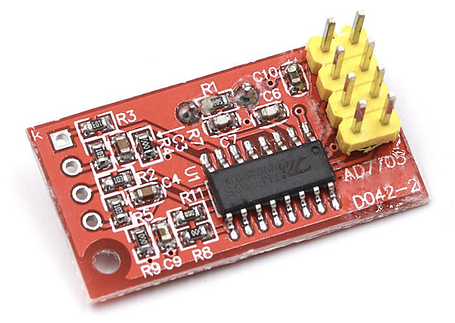 Модуль AD7705 здвоєний 16-розрядний АЦП із SPI інтерфейсом: продаж ...