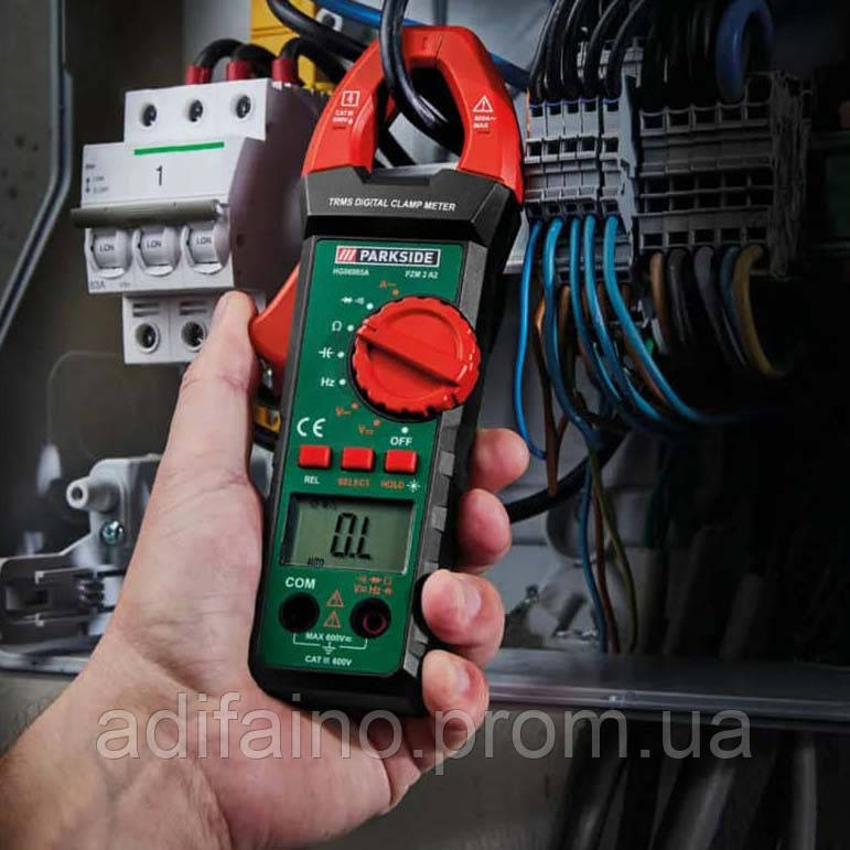 Мультиметр амперметр з кліщами PARKSIDE PZM 2 A2 Німеччина, ціна: 1100 ₴, купити на Prom.ua