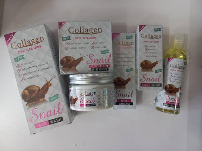 Косметический набор Collagen Snail 6в1 (есть дропшиппинг и скидки) (ID ...