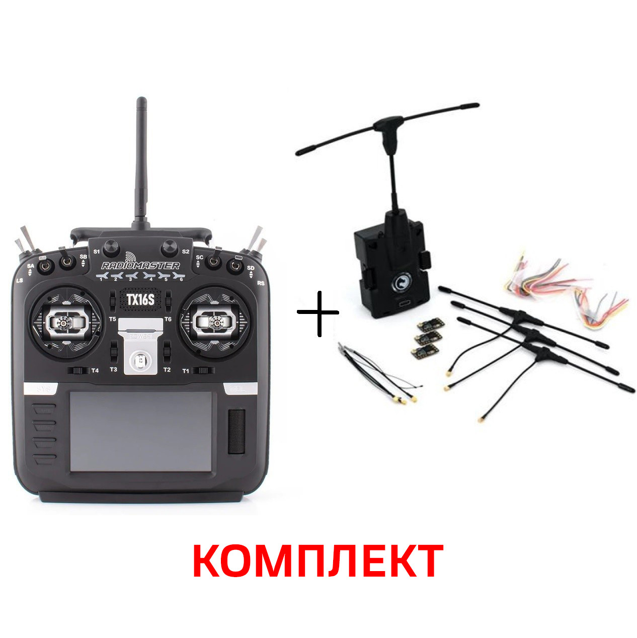 Пульт управления для FPV Radiomaster TX16S Mark II ELRS M2 + TBS ...
