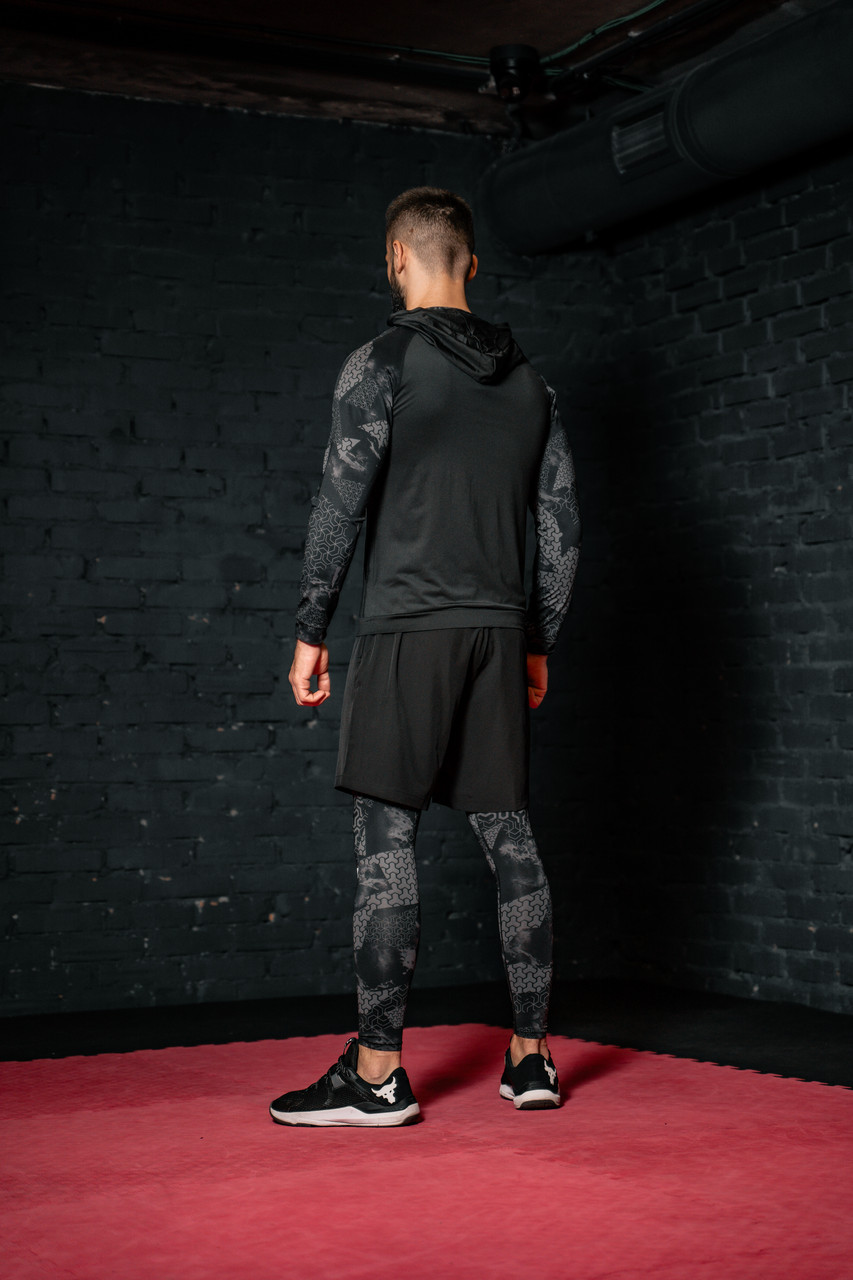 Компрессионная одежда для спорта мужская Under Armour 5в1 комплект ...