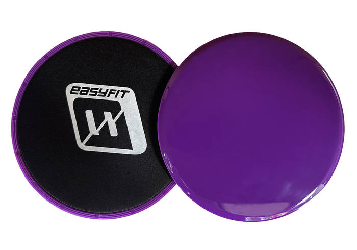 Диски для глайдинга EasyFit фиолетовые (пара) (ID#2078182891), цена ...