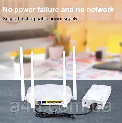 Кабель адаптер для роутера от повербанка преобразователь питания 5,5/2 ...