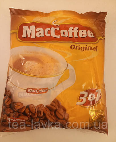 Маккофе 3в1 MacCoffee Original 25 шт по 20г кава розчинна (ID ...