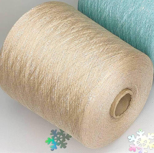 Італійська бобінна пряжа INDUSTRIA ITALIANA FILATI 74% віскоза/ 10% ...