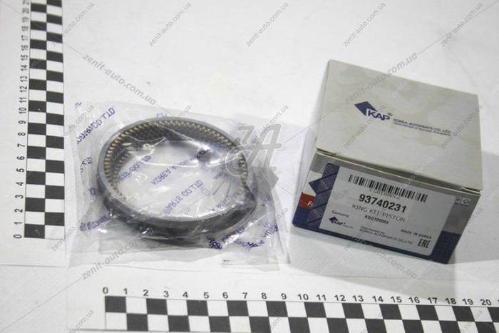 Кольца поршневые Ланос 1,4 16V,Авео,Лачетти,Нубира (82,50) 2-й ремонт ...