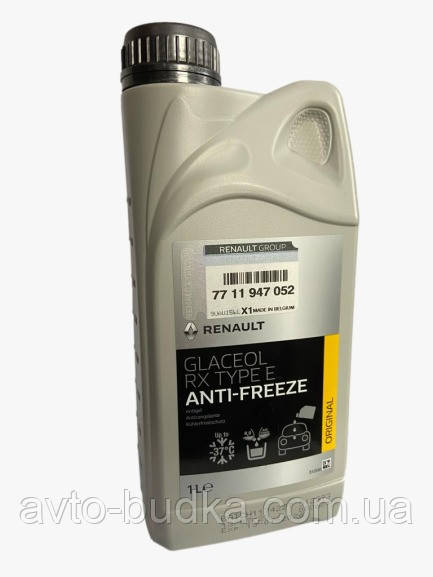 Антифриз концентрат (синій) Renault Glaceol RX Type E 1L. Renault ...