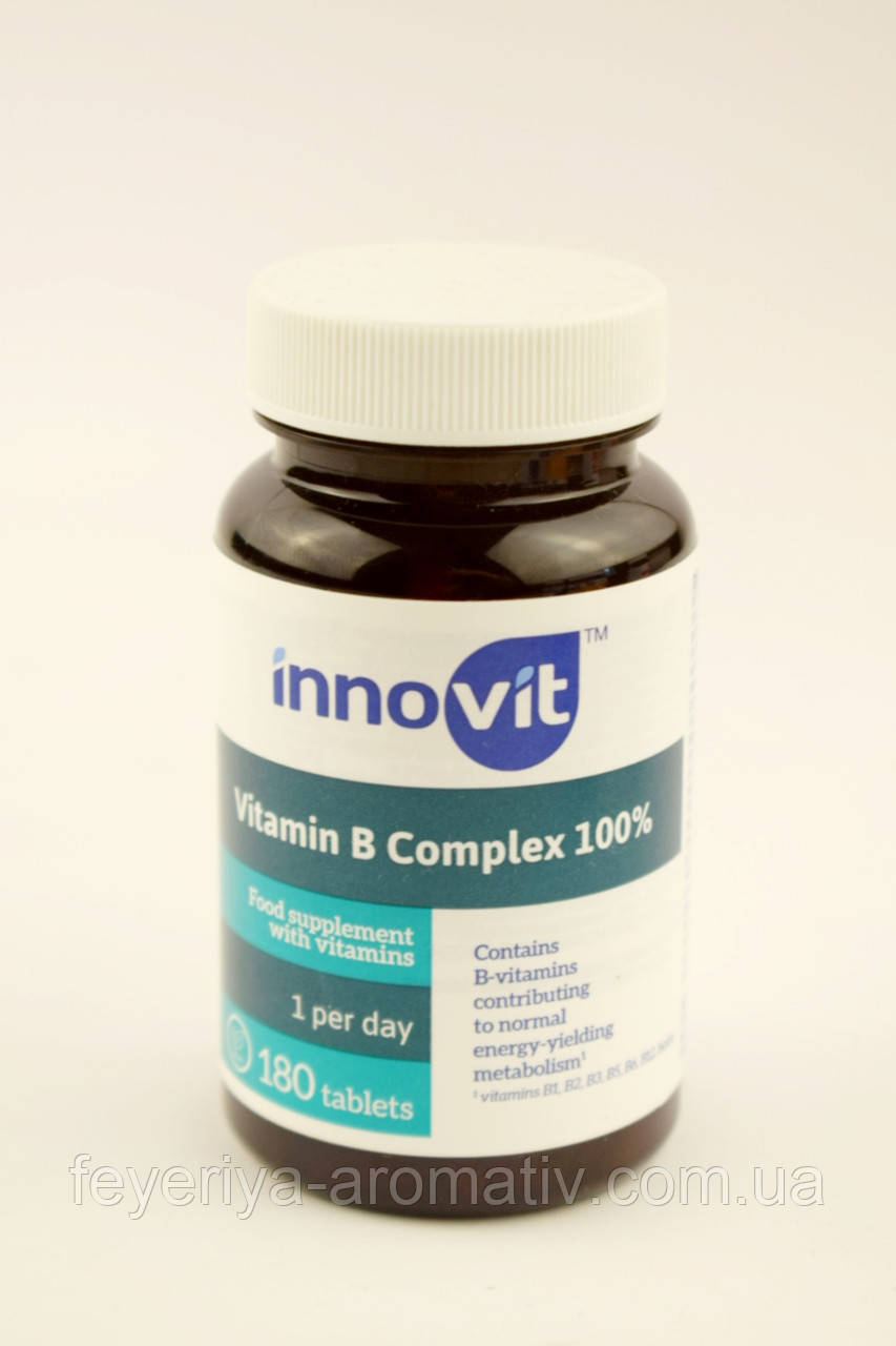 Харчова добавка Innovit Vitamin B Complex 100% 180 шт Нідерланди ...