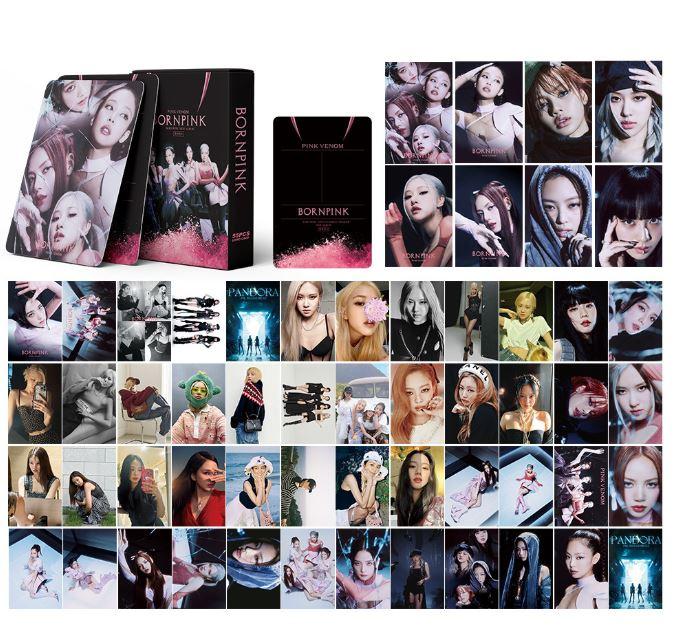 Ломо Карти K-POP Blackpink BORN PINK 55шт (ID#2079751248), цена: 350 ...