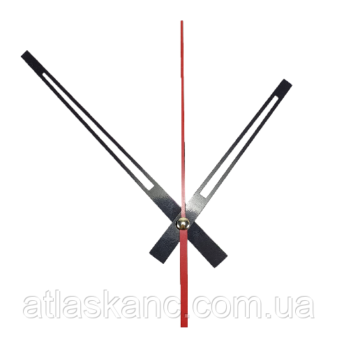 Стрілки для годинникового механізму з прорізом 3 шт. 182мм AS-0240 (ID ...