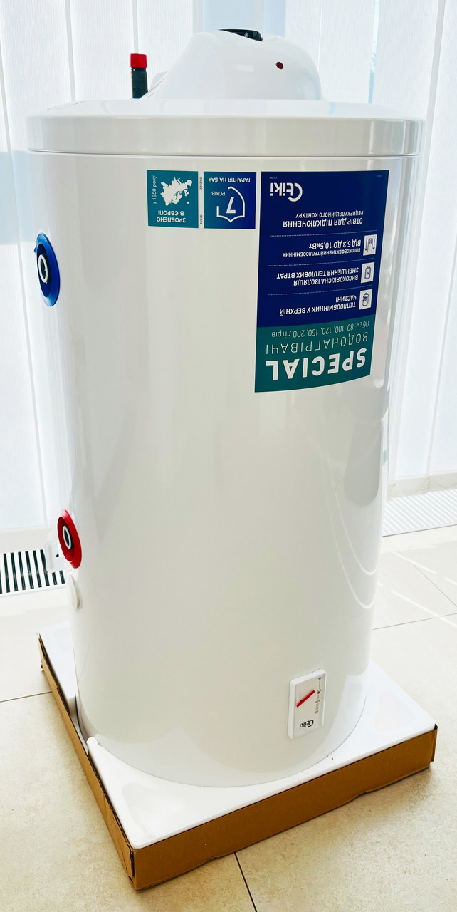 Бойлер комбинированный Tiki TGRK D PrimeCR 100V9 100л.(для котла), тепл ...