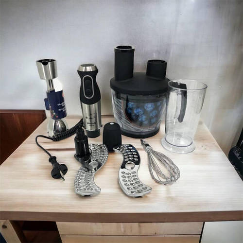 Мощный блендер MAGIO MG-642, Портативный блендер для смузи, Блендер BY-437 погружной нержавеющая ...