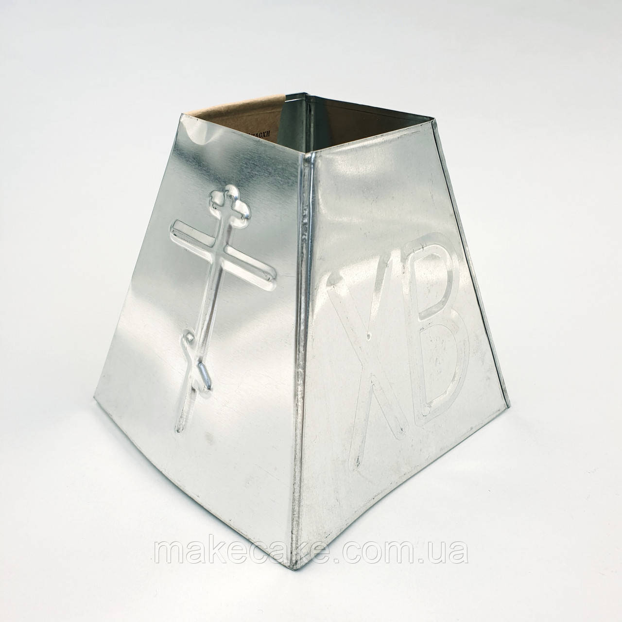 Металева форма для сирної пасхи (середня) 13х12х6.5 см (ID#1398351279 ...