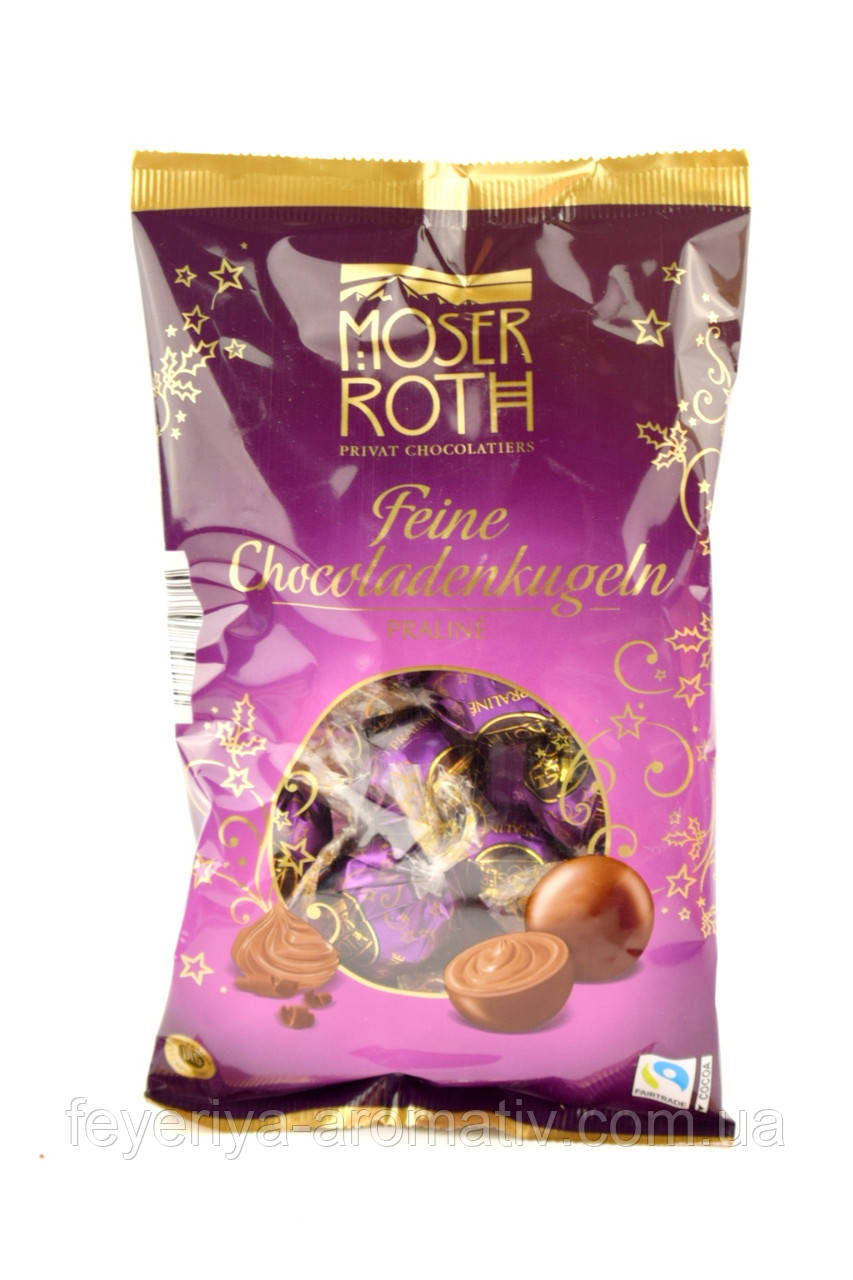 Шоколадные конфеты пралине Moser Roth Praline 150г (Германия): продажа ...