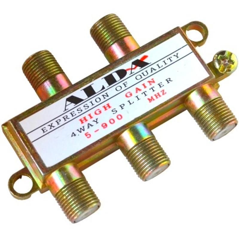 Сплиттер, разветвитель антенный ALDA на 4 телевизора ТВ: продажа, цена ...