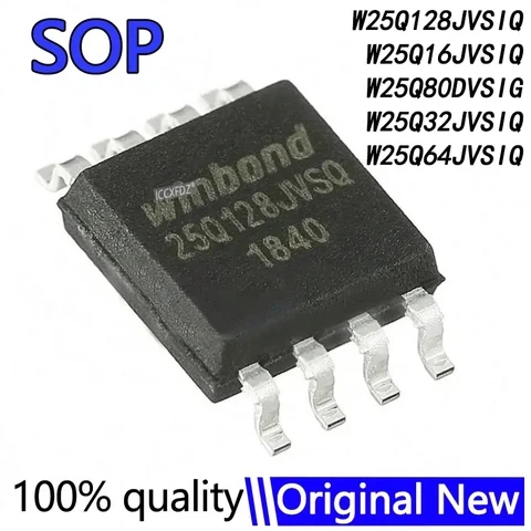 Память Flash Winbond W25Q128JVSIQ / 25Q128JVSQ SOIC-8 128M-bit (ID#2081702869), цена: 80 ...