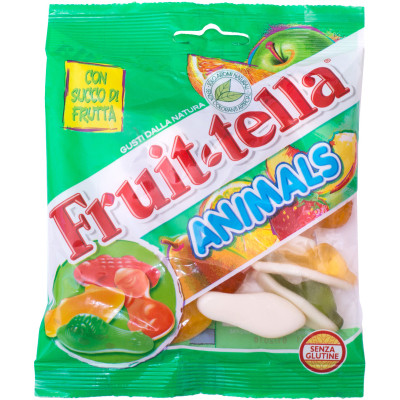 Мармелад Fruit-tella Animals 90 г (8000735005068) (ID#2082229976), цена ...