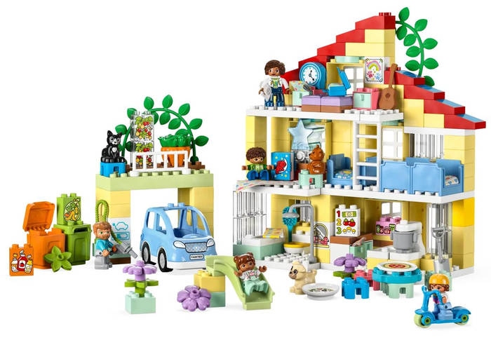 LEGO Конструктор DUPLO Town Семейный дом 3 в 1 Baumar - Я Люблю Это (ID ...