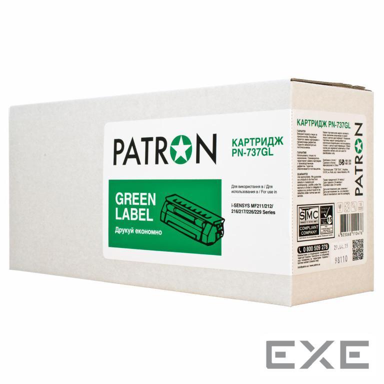 Картридж Patron CANON 737 GREEN Label (PN-737GL) (ID#1863928949), цена ...