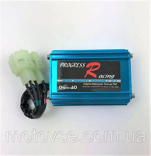 Коммутатор 4Т GY6 50-150сс (139QMB, 157QMJ) "PROGRESS RACING" (тюнинг ...