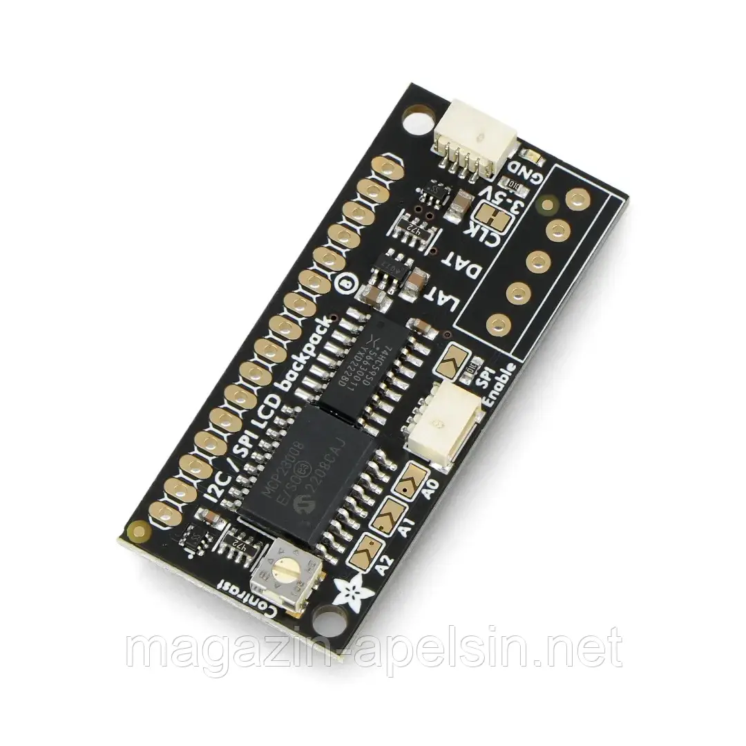 I2C/SPI Character LCD Backpack - I2C/SPI Converter for LCD Display ...