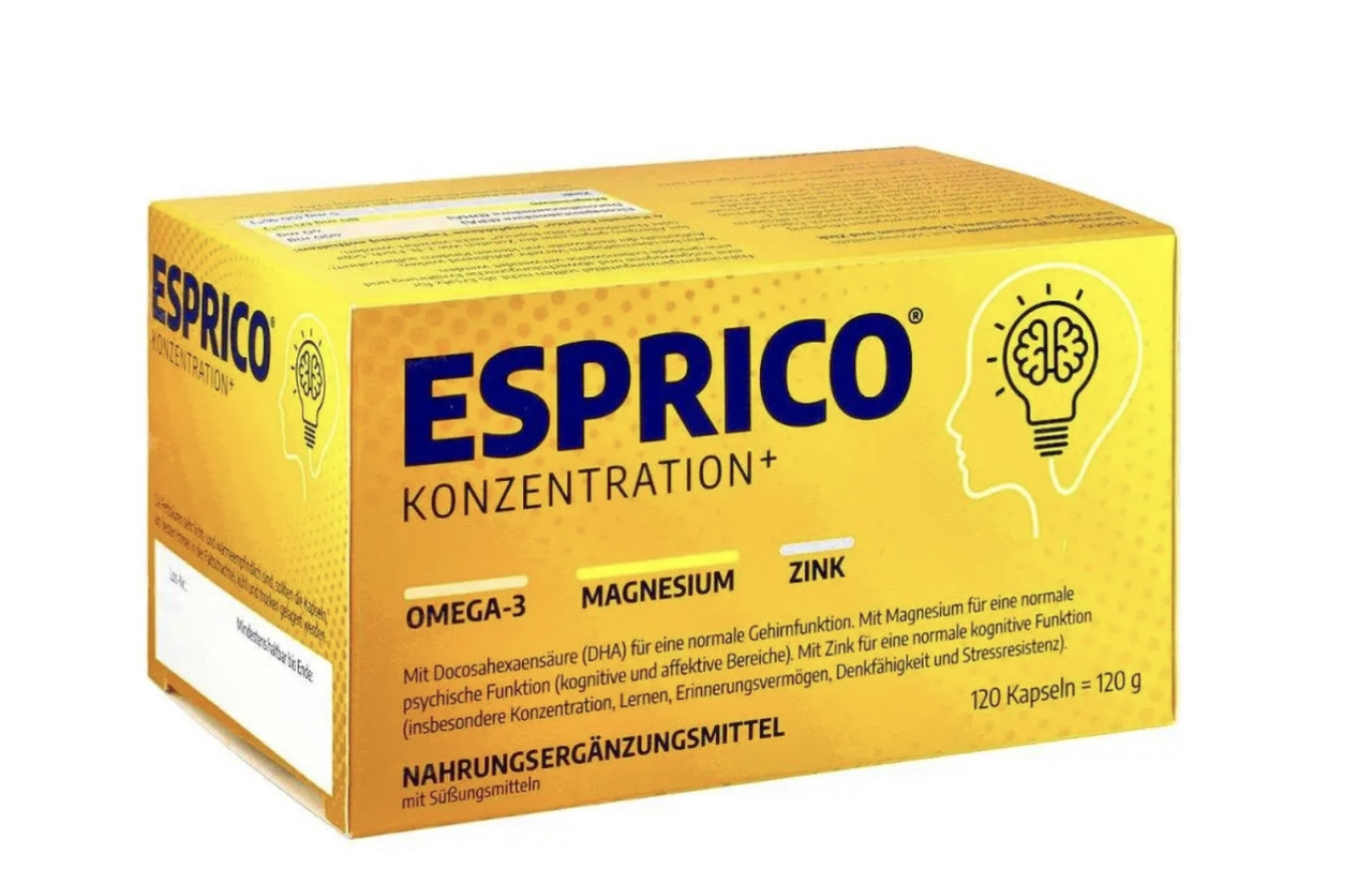 ESPRICO chewing capsules - Эсприко - комплекс витаминов,120 мг ,120 ...
