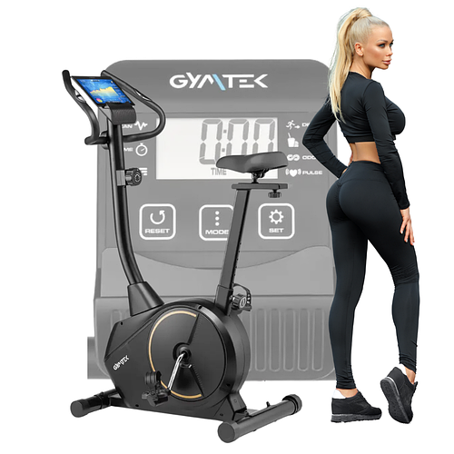 Велотренажер магнітний Gymtek XB1500 золотистий, кардіотренажер для дому (ID#1896559472), ціна ...