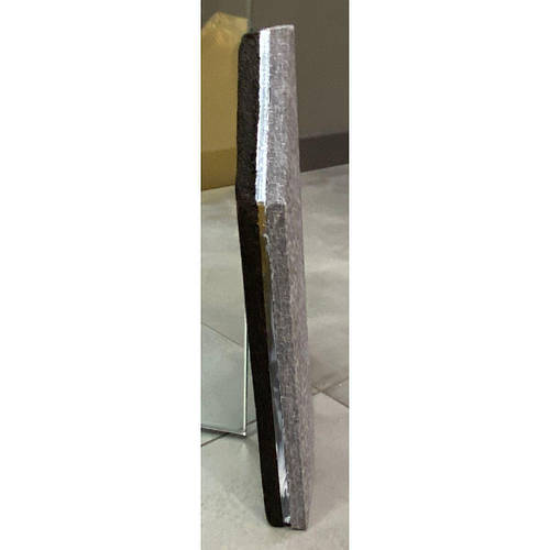 Плита (1 шт.) для бронежилета 4 клас, 5 мм, вага 3.15 кг з накладками ...