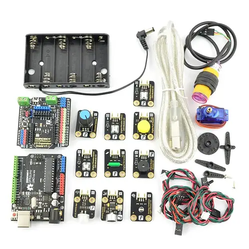 Dfrobot Gravity StarterKit стартовий набір з платою Dfrduino Uno для знайомства з програмування ...