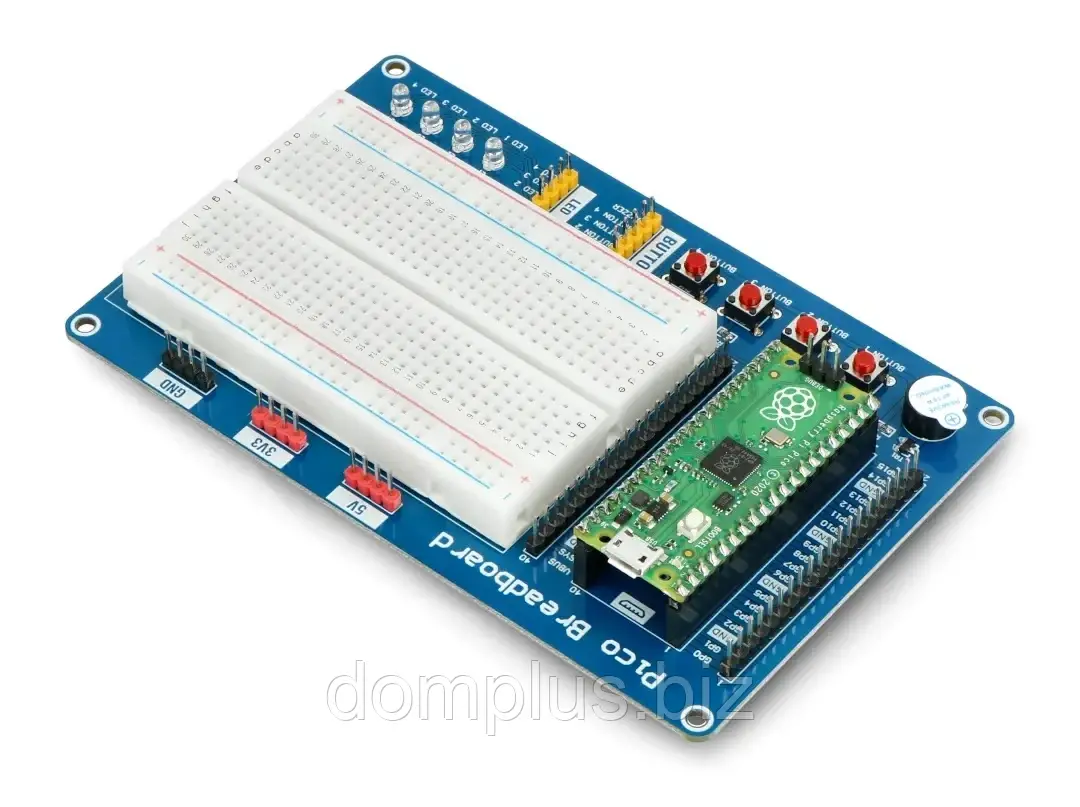 Pico Breadboard Kit - накладка для Raspberry Pi Pico (ID#2074743492 ...