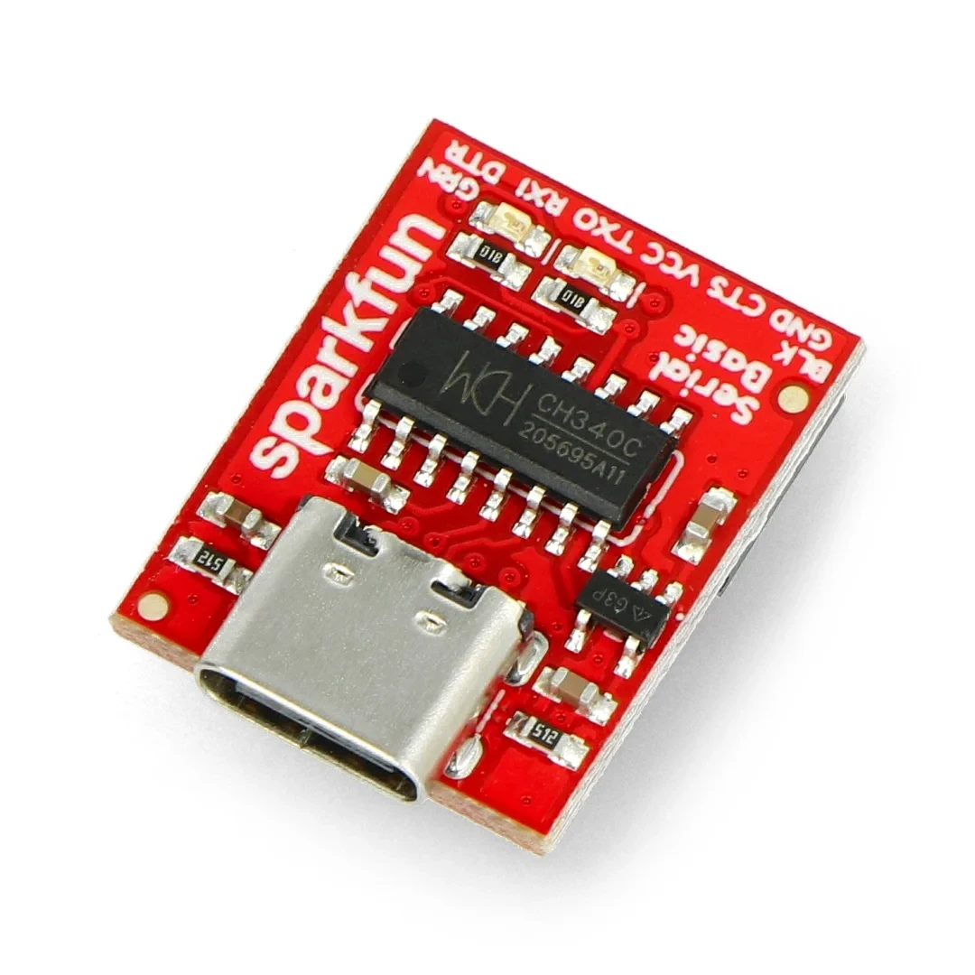 Конвертер USB-UART FTDI CH340C 3.3 / 5V USB Type C - SparkFun DEV-15096 ...