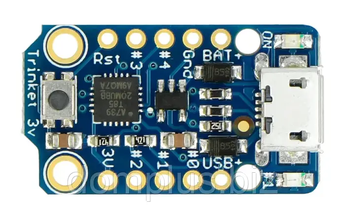 Jewel - Мини-микроконтроллер Attiny85 - 3.3 В - Adafruit 1500 (ID ...