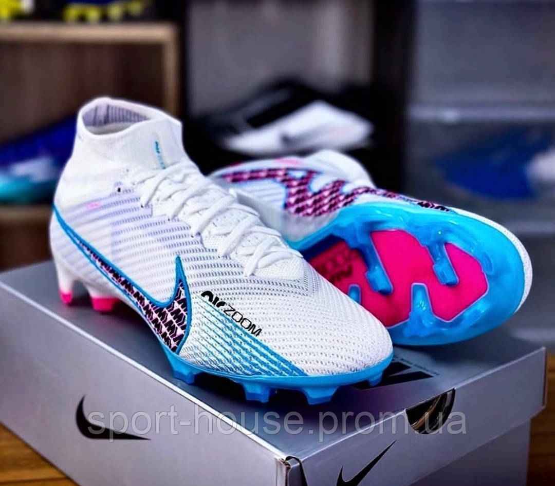Бутсы Nike Air Zoom Mercurial 15 FG копочки найк меркуриал аир зум ...