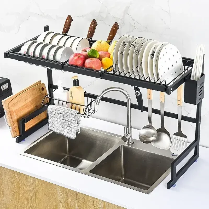 Органайзер для мойки посуды Kitchen Rack 65 см, Кухонная сушка для ...