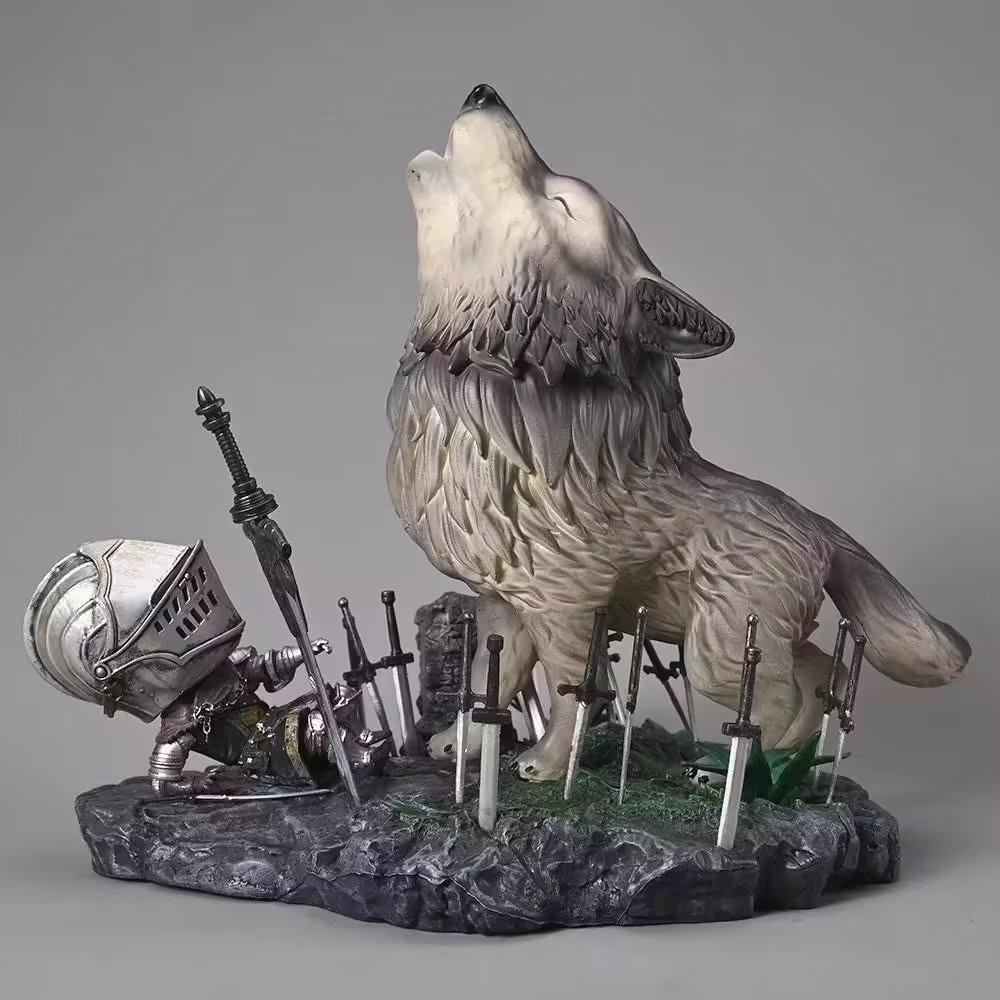 Фигурка Dark Souls The Great Grey Wolf Sif Тёмные души Великий Серый ...