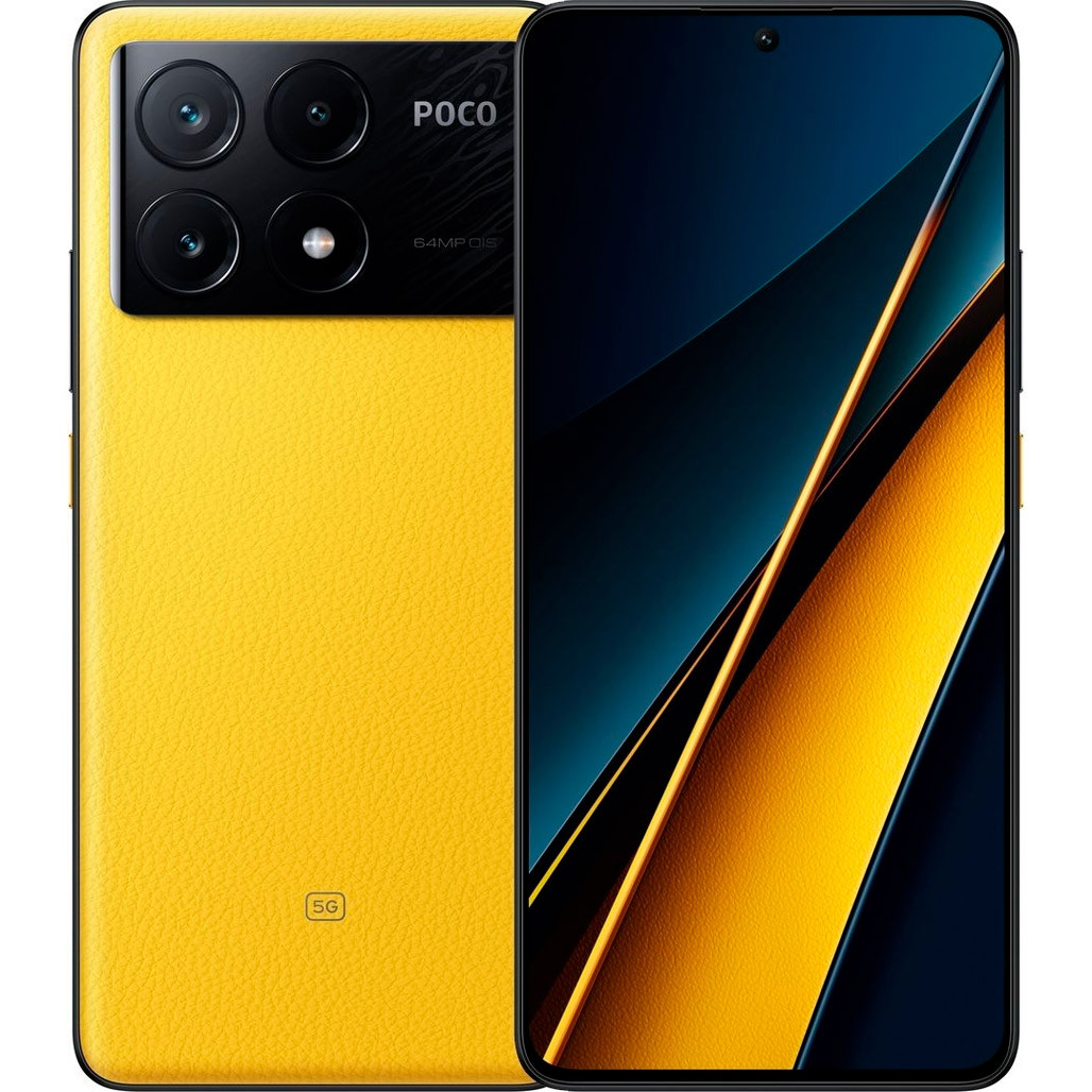 Смартфон Poco X6 Pro 8/256GB Yellow Global EU [100251] (ID#2101331832 ...