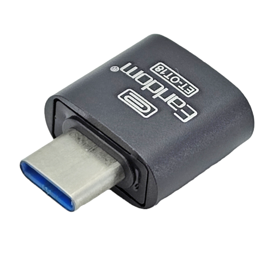 Переходник USB-OTG Type-C EARLDOM ET-OT18, черный: продажа, цена в ...