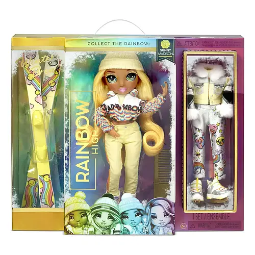Кукла Rainbow High Winter Break Sunny Madison Рейнбоу Хай Санни Медисон ...