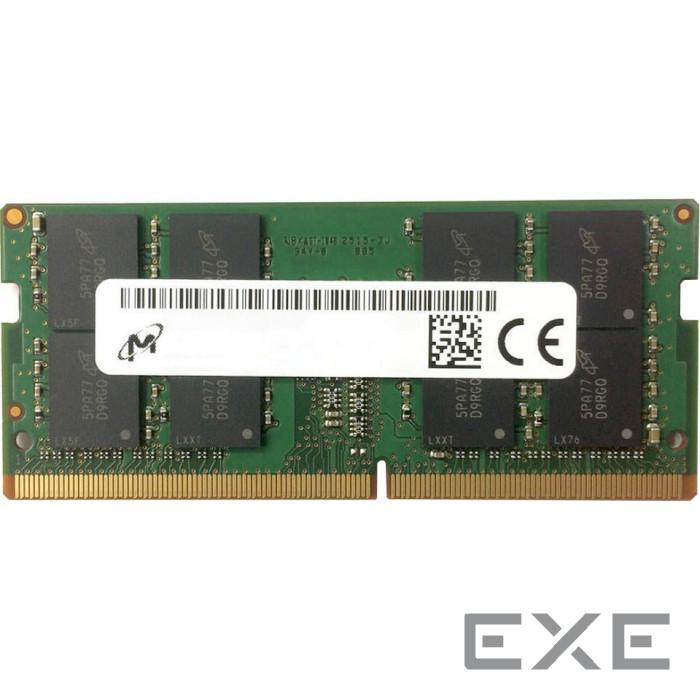 Модуль памяти MICRON SO-DIMM DDR4 2133MHz 16GB (MTA16ATF2G64HZ-2G1A1 ...