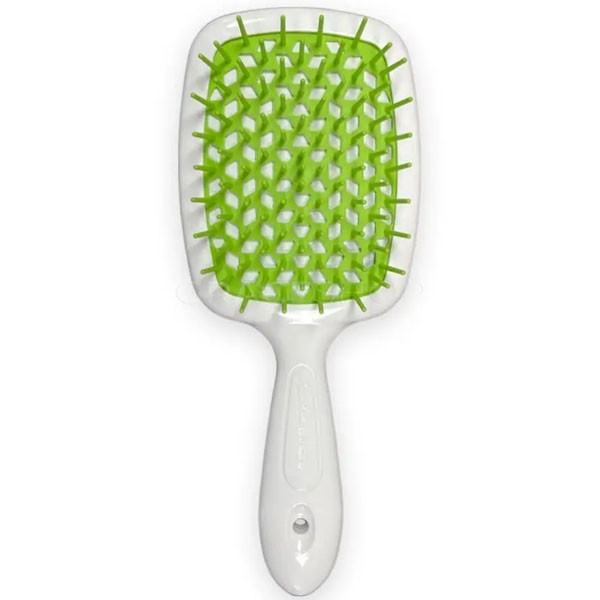 Janeke Superbrush Расческа для волос белая-зеленая SP226BIA VER (ID ...