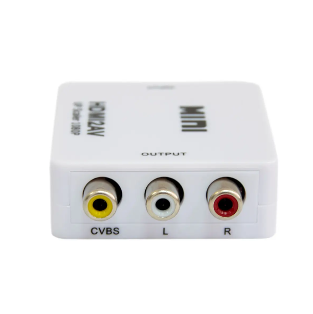 Конвертер видеосигнала hdmi в av Переходник конвертер hdmi в тюльпаны ...