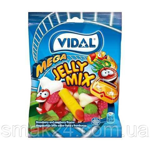 Желейные конфеты Мега Микс БЕЗ ГЛЮТЕНА Vidal mega Jelly Mix 90г Испания ...