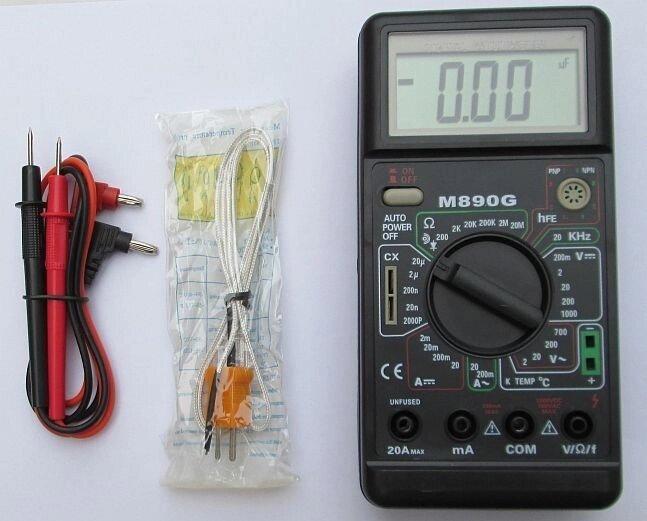 Цифровой мультиметр M890G: продажа, цена в Харькове. Мультиметры от ...