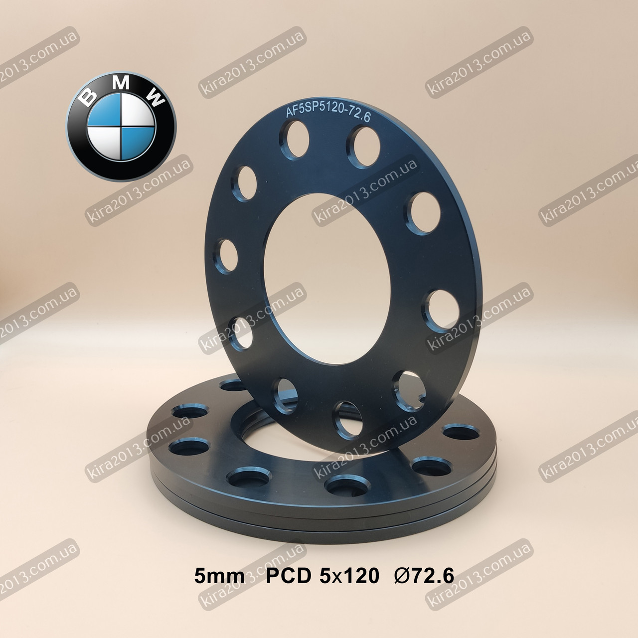 Колісні проставки 5мм для BMW PCD 5x120 DIA 72.6: продаж, ціна у Києві ...