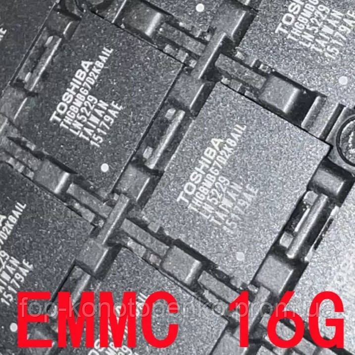 Мікросхема eMMC 16GB Toshiba THGBMBG7D2KBAIL (ID#2090224838), ціна: 406 ₴, купити на Prom.ua