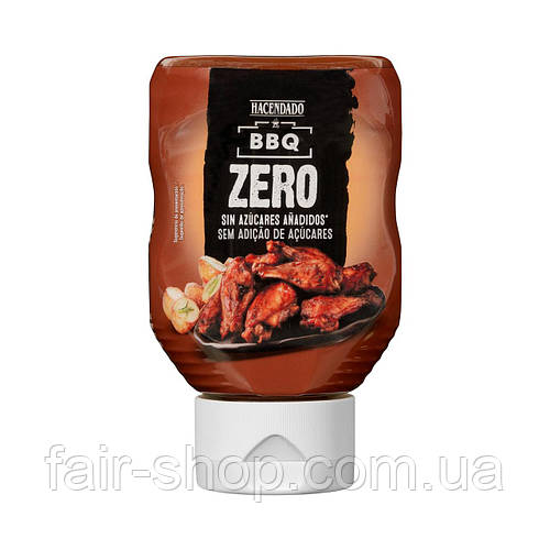 Соус Hacendado Barbecue sauce zero with no added sugar Hacendado, 350 гр. Доставка від 14 днів ...